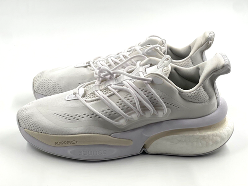 Men adidas ALPHABOOST V1 SHOES Cloud White / Core White / Chalk White ...