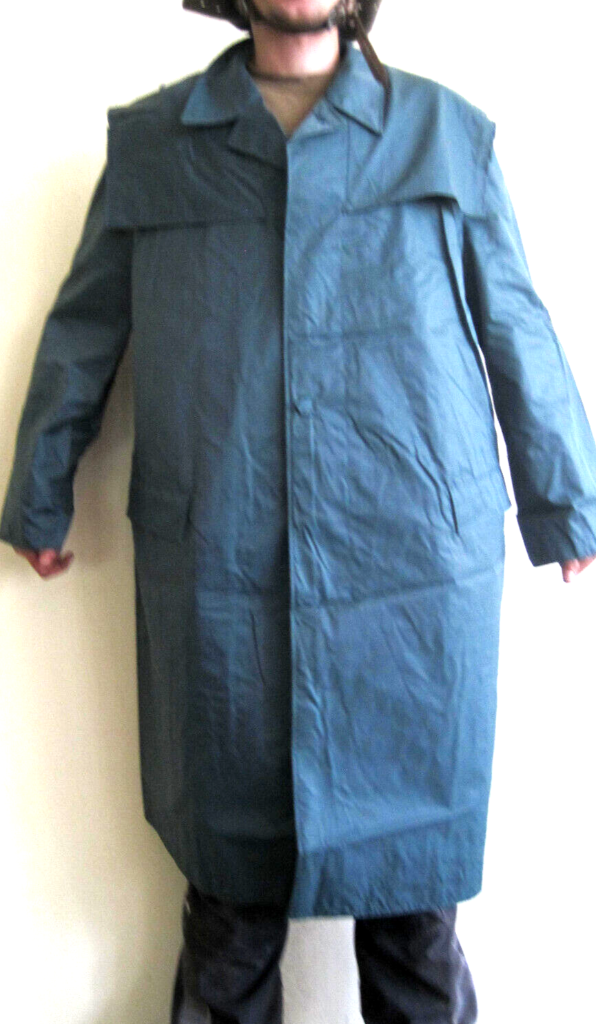 5 Volkspolizei Regenmantel NVA Uniform Mantel Vopo Fasching DDR ...