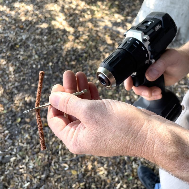 Universal Tire Plug Drill Bit Kit & Reamer Drill Bit Plugger Drill Bit ...