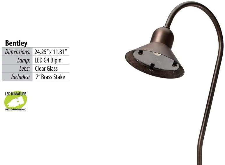 Illumicare Bentley LED Path & Area Light Brass Fixture LL10331 | eBay