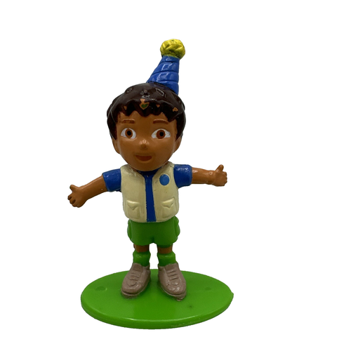 Diego! Toy Action Figure Cake Topper Party Hat Birthday 2005 2.5 Inches ...