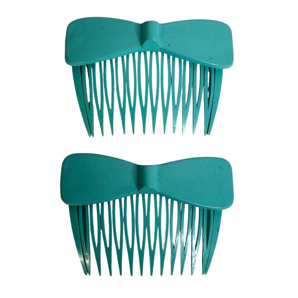 Vintage Decorative Hair Combs Huge Lot 80s 90s Hair Accessories | eBay