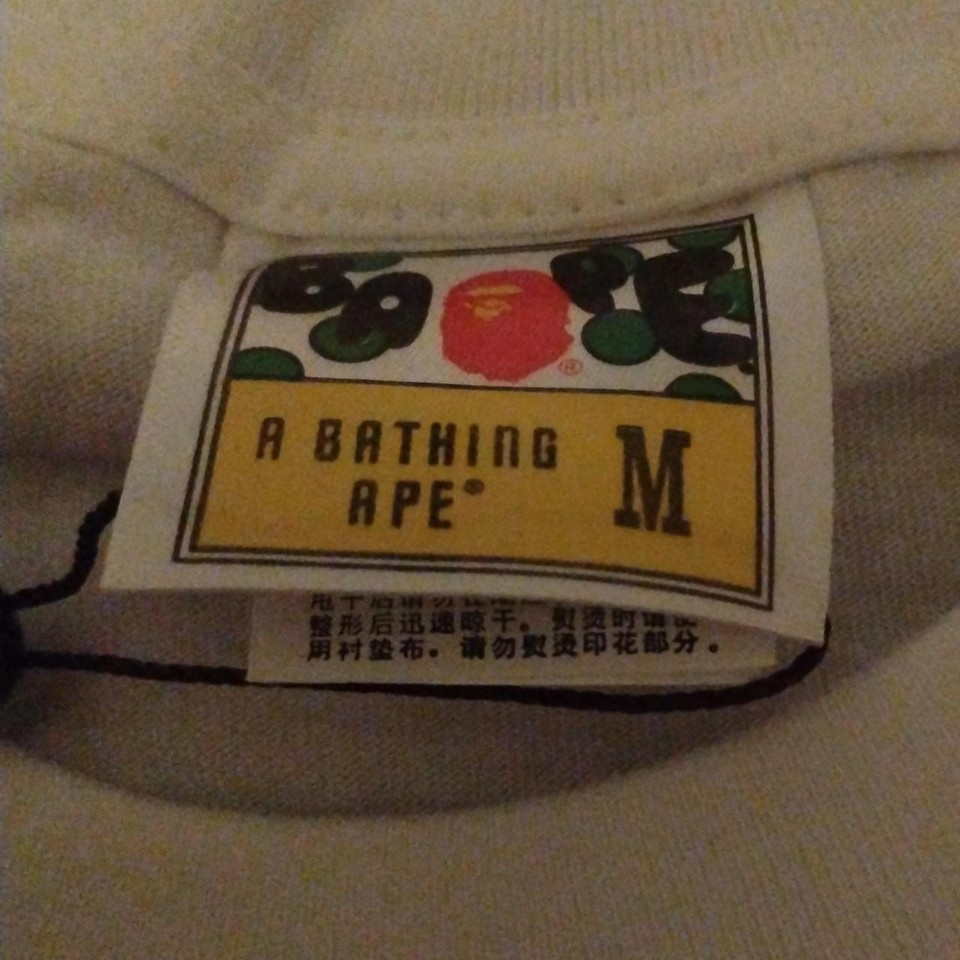 A Bathing Ape Hand drawn patterns! Never worn! | eBay