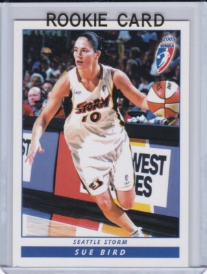 SUE BIRD ROOKIE CARD 2005 WNBA Basketball RC Seattle Storm UCONN ...