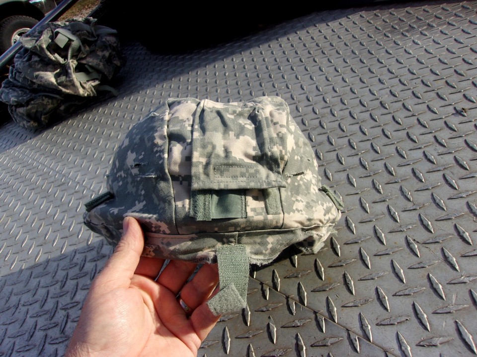 MILITARY SURPLUS ACH ADVANCED COMBAT HELMET COVER LARGE/X-LARGE ACU ...