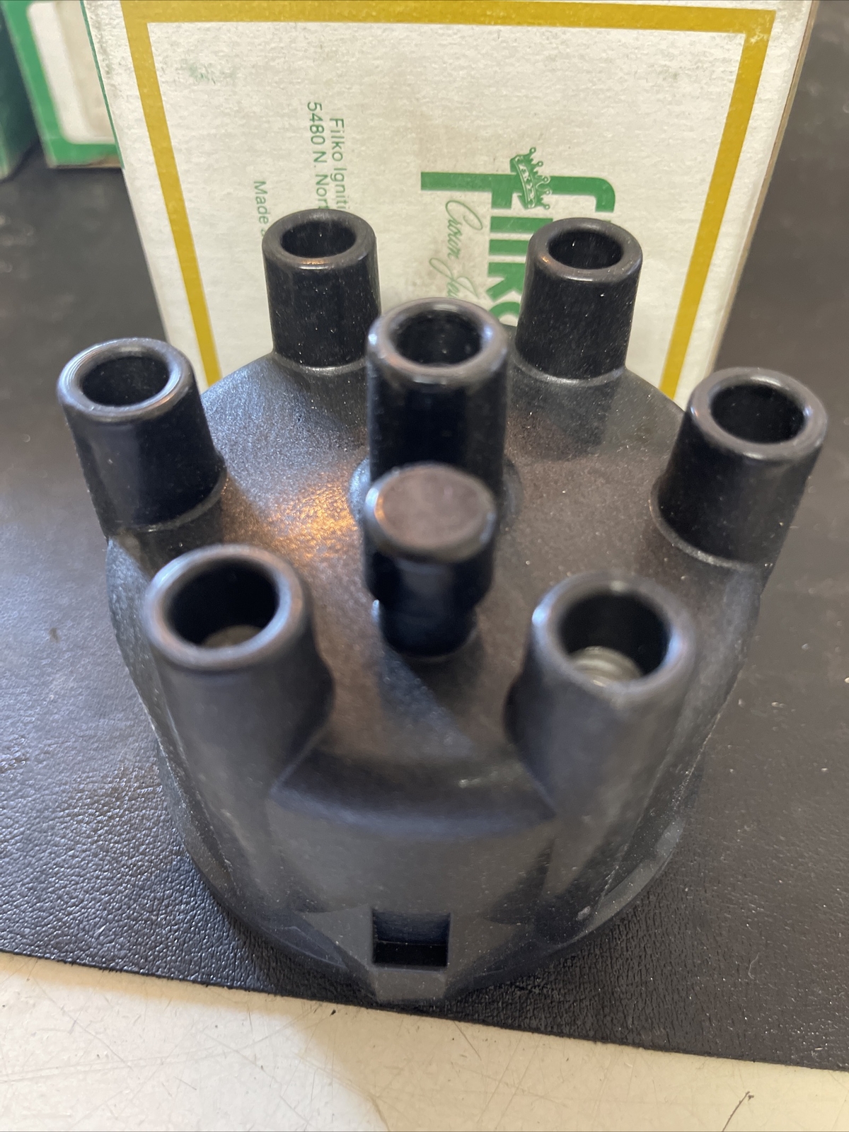 NOS Filko Ignition Distributor Black Cap CH-72 | eBay