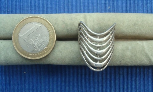 B26AG Bague Argent Massif 925 TH ? Lot Bijou Design Createur | eBay