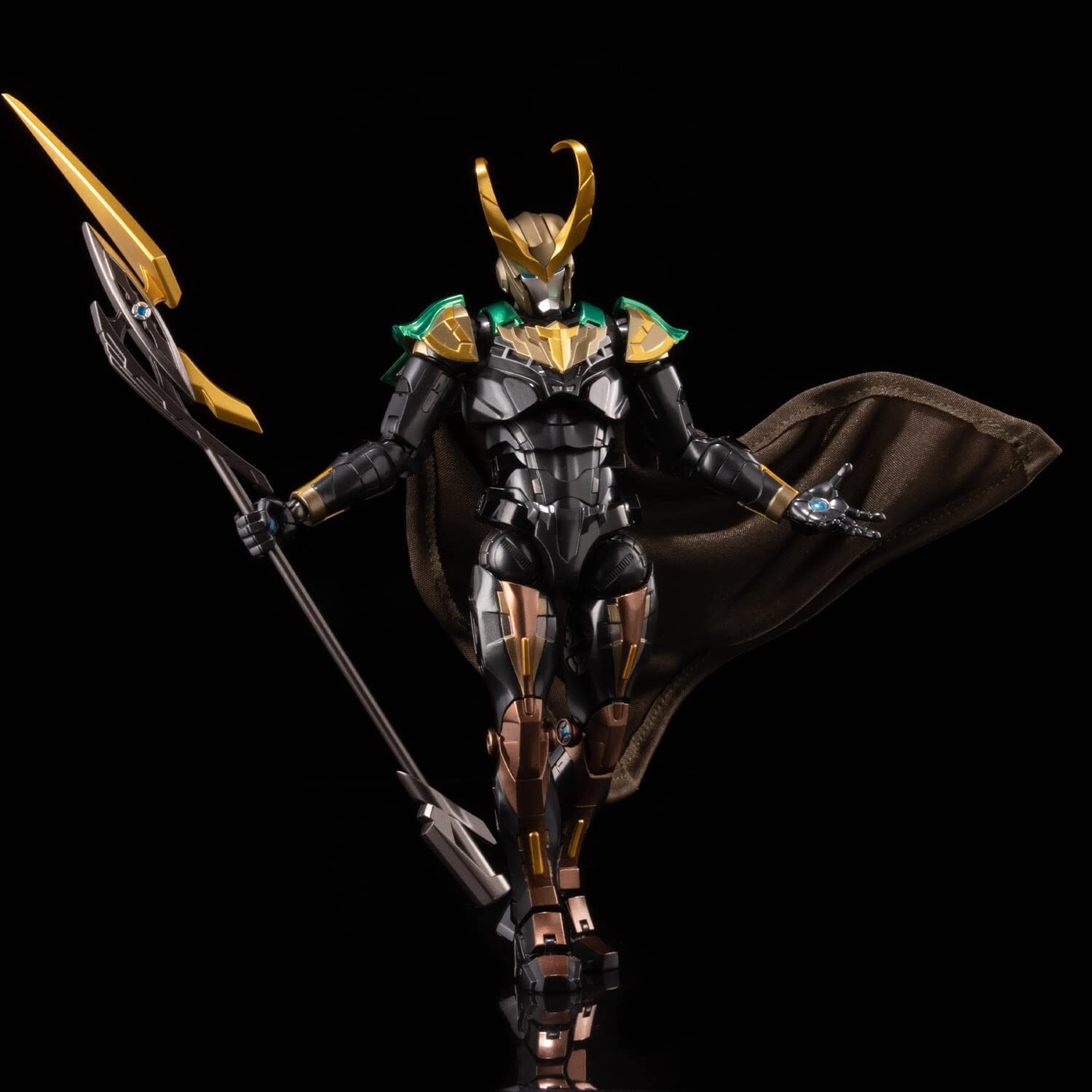 Sentinel MARVEL FIGHTING ARMOR LOKI Action Figure w/ Tracking NEW | eBay