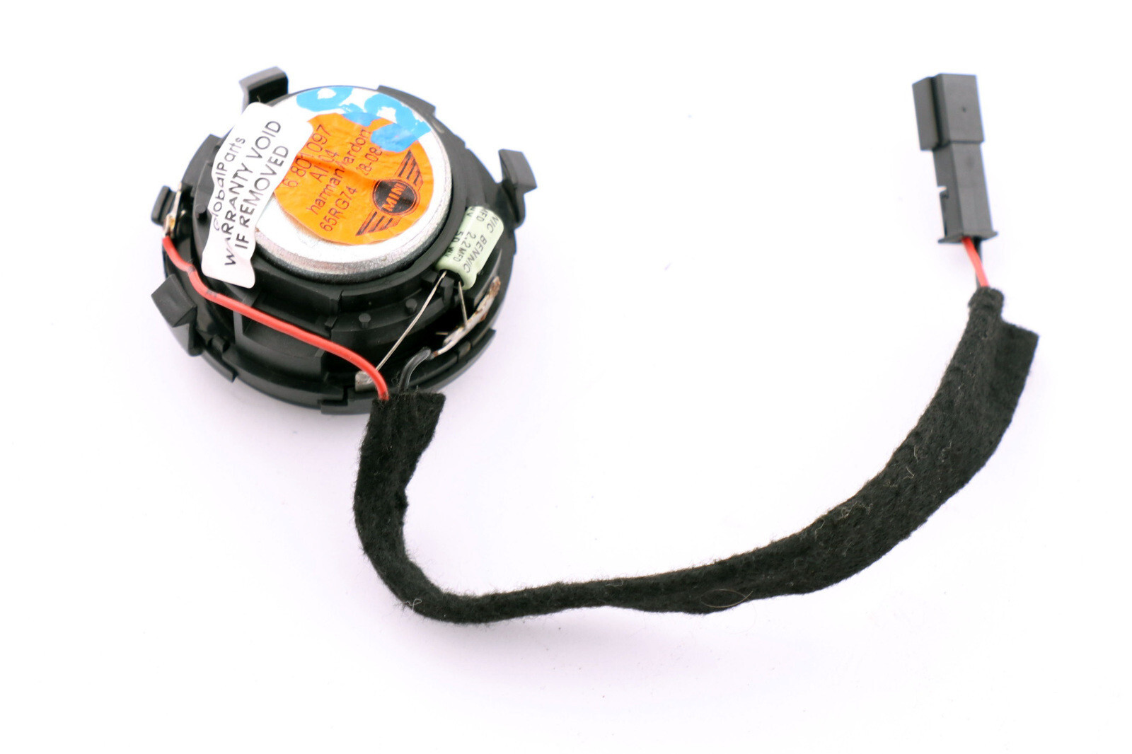 Mini Cooper R50 R52 R53 Harman Kardon Door Tweeter Speaker 6801097 ...