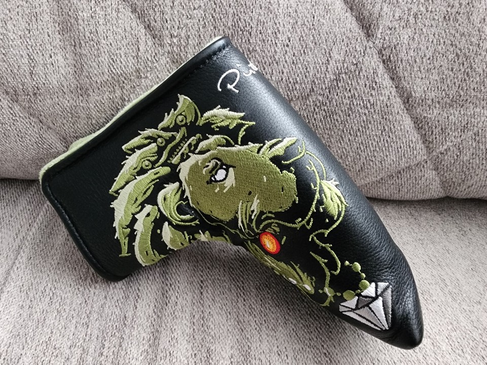 Piretti Tour Only Majestic Lion Green Japan Limited Putter Headcover ...