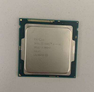 Intel Core i5-4590 Processor 3.30GHz 6M Cache SR1QJ CPU Socket 1150 ...