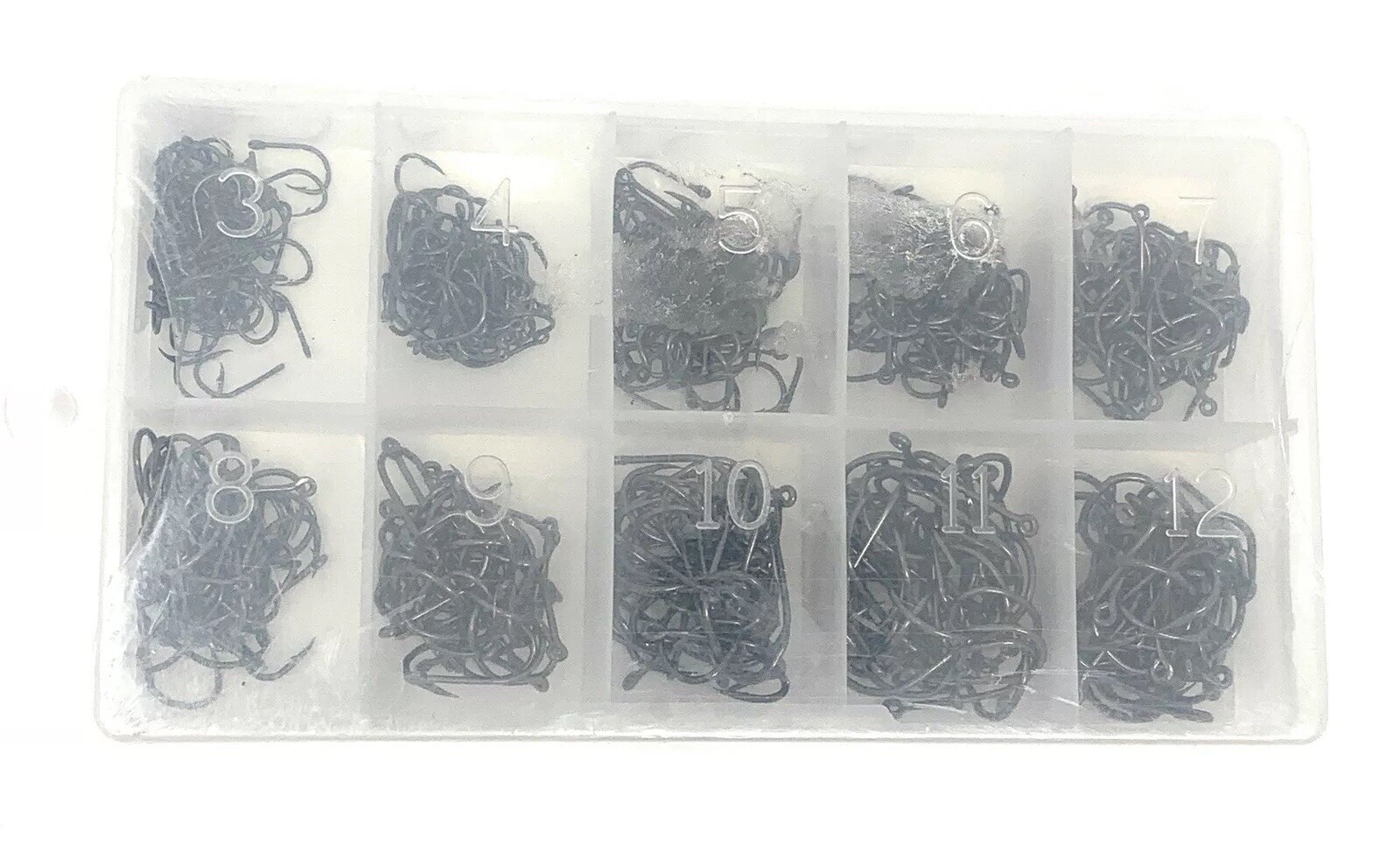 Fishing Lure Kit - 512 Pieces - Tackle Box, Hooks Lures - Assorted ...