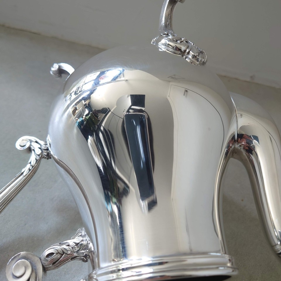 Christofle Marly Silverplate Tea Sugar Milk Pot Set 3pcs Excellent | eBay