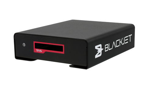 BLACKJET TX-1S SxS Card Reader Thunderbolt 3 Hi-Speed Sony Camera Med ...
