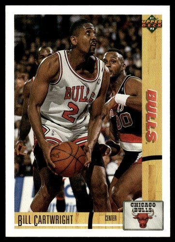 1991-92 Upper Deck Bill Cartwright Chicago Bulls #189 | eBay