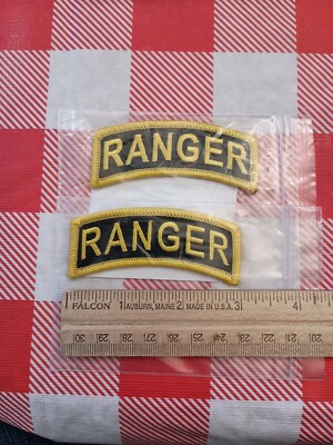 US ARMY RANGER TAB 3 INCH PATCH (Lot Of 2) | eBay