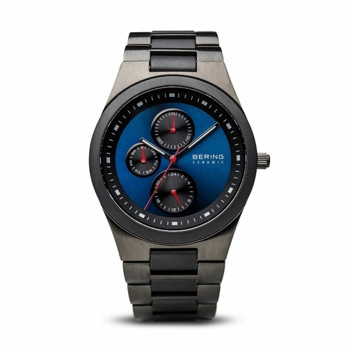 NEW BERING Ceramic Brushed Black Men's Watch 32339-788 AUTHORIZED ...