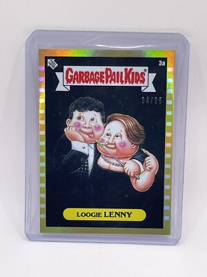 2024 Topps Garbage Pail Kids: Not-scars/Oscars Loogie LENNY 3a Gold 04 ...