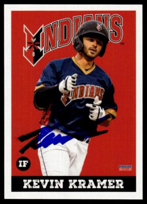 2019 Choice Baseball Card Kevin Kramer Indianapolis Indians #14 Signed ...