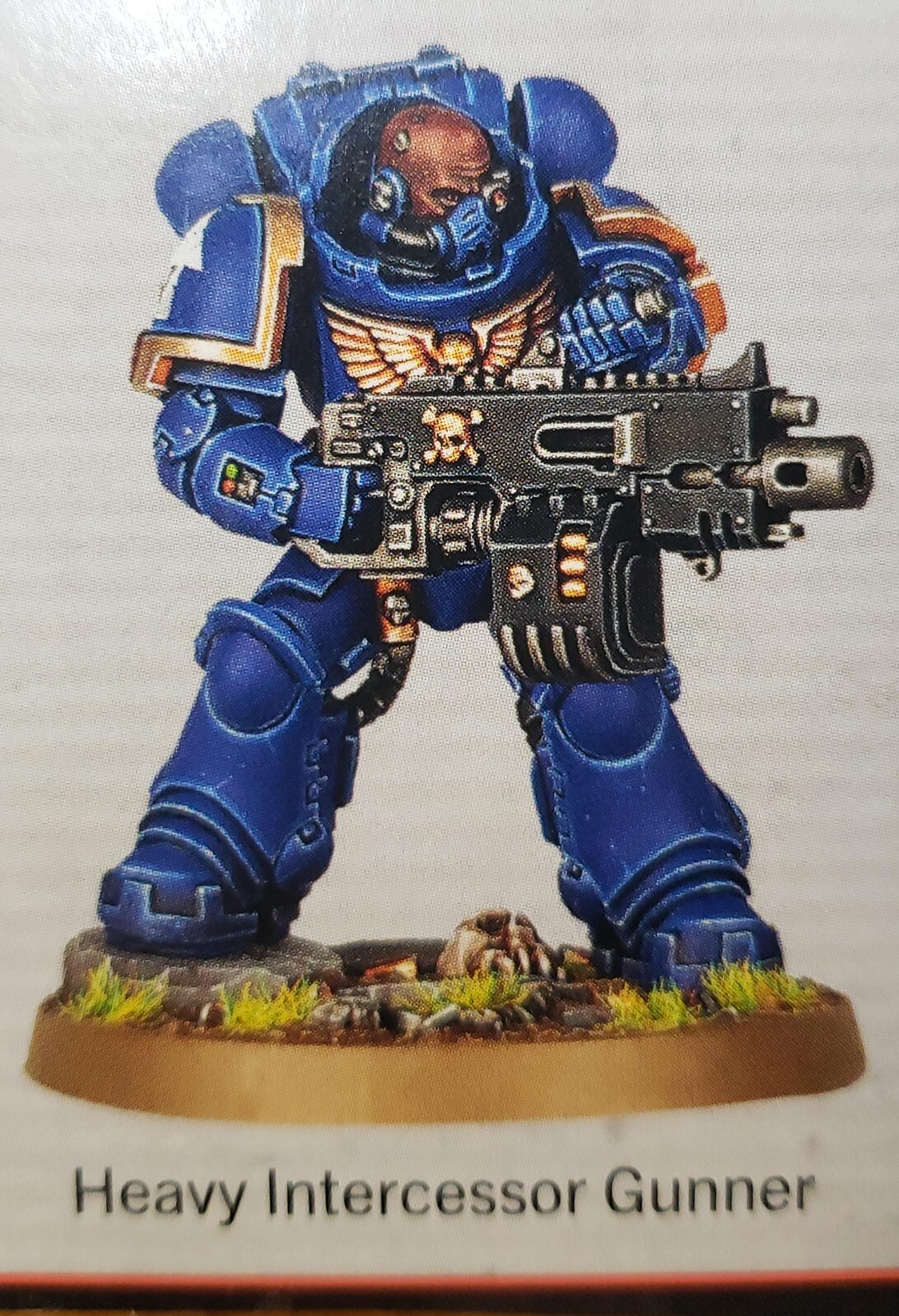40k Kill Team Bits Justinian Angels of Death Heavy Intercessor Gunner ...