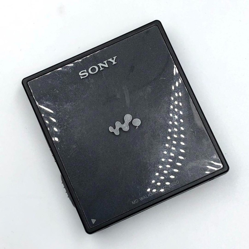 Sony Walkman MZ-E620 Portable MD Minidisc Player Black main unit only ...