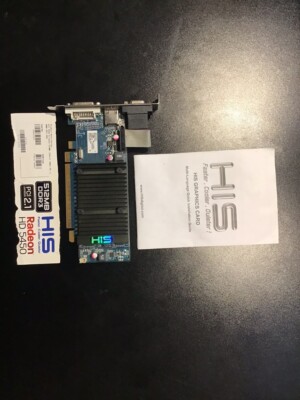 Graphic card HIS Radeon HD 5450 512MB DDR3 PCI 2.1 Express | eBay