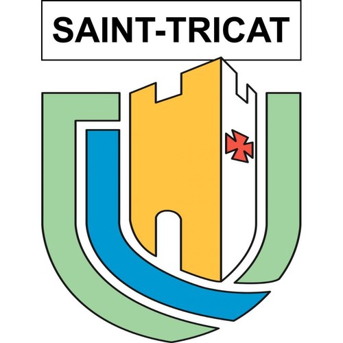 Saint-Tricat 62 ville sticker blason écusson autocollant adhésif | eBay