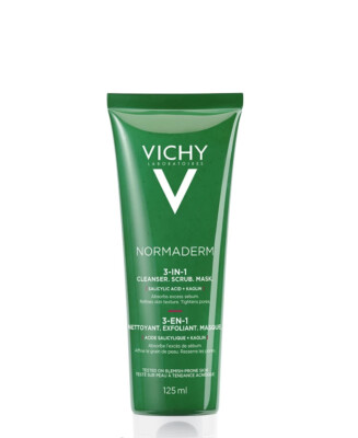 Vichy Normaderm 3in1 scrub-mask, 125 ml The skin is cleansed and looks ...