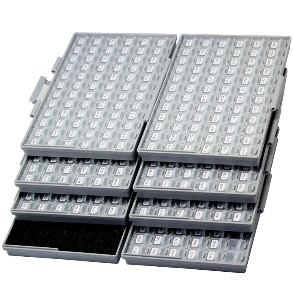 SMD SMT 0805 1% E96 resistor kit 491 values 100pc/value 4 BOX-ALL ROHS ...