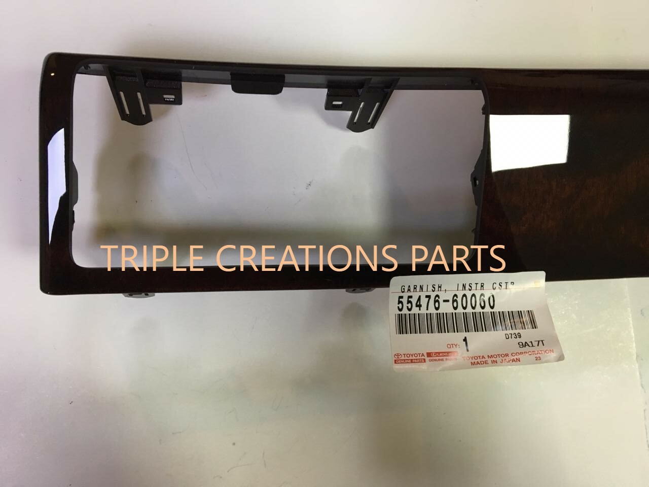 5547660060 GENUINE LEXUS LX450/460/570 GARNISH INSTR CLUSTER 55476 ...