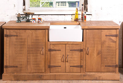rustic belfast sink kitchen unit hand made | CAN BE MADE TO YOUR ...