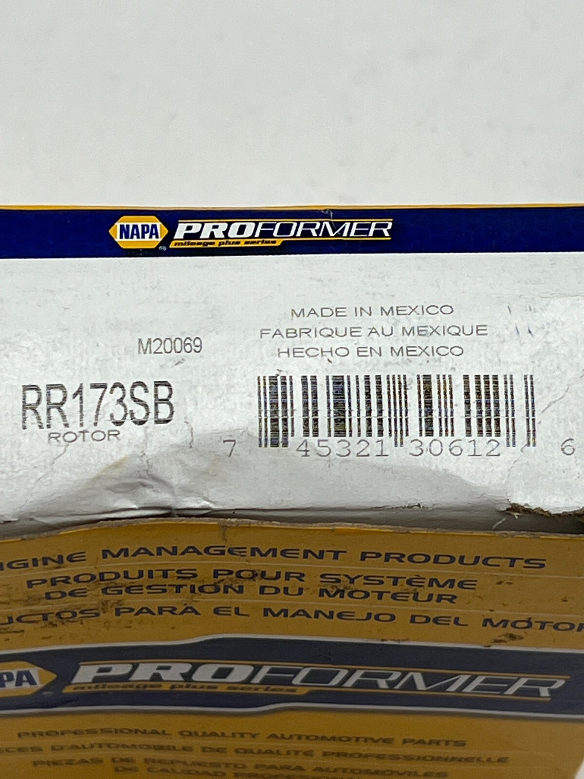 Genuine NAPA Proformer RR173SB Distributor Rotor Black | eBay