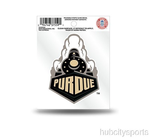 Purdue Boilermakers Static Cling Sticker NEW!! Window or Car! NCAA ...