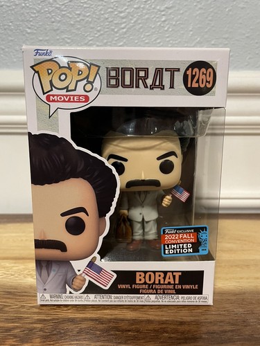 FUNKO POP! BORAT 1269 MOVIES 2022 NYCC EXCLUSIVE (MINT) BRAND NEW ...