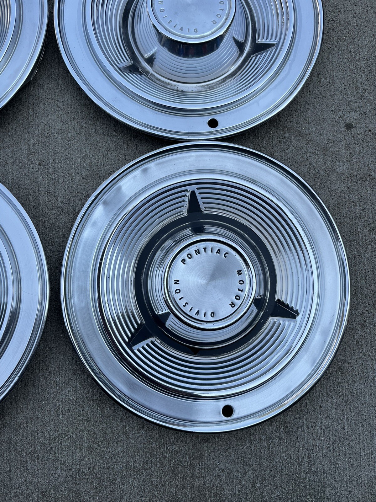 1962 Pontiac Bonneville Hubcaps 14” Catalina Wheel Covers set of 4 | eBay