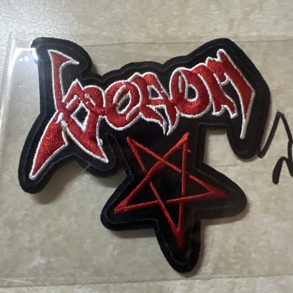 Venom Patch Iron On / Sew On Heavy Metal Punk Rock Band Patch Brand New ...