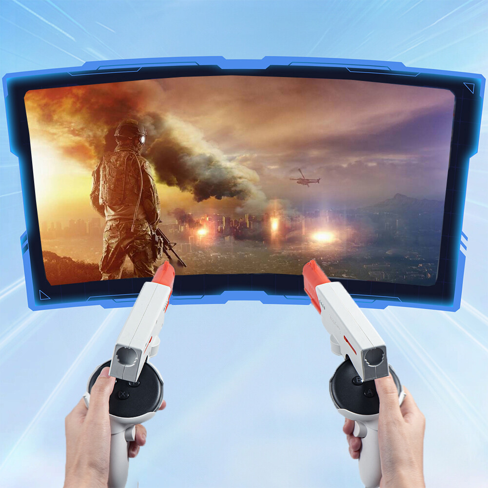 G-un Stock Cover VR Game Stock Cover Grip Attachment Portable for Meta ...