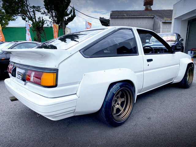 JDM N2 style Fender Flares arch over kit fit Corolla AE86 hachiroku ...