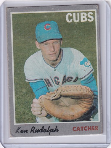 1970 Topps Baseball #46 Ken Rudolph - Chicago Cubs RC | eBay