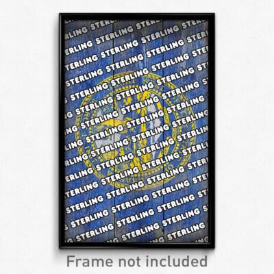 Sterling Nebraska Poster (NE City Souvenir 11x17 Town Print) | eBay