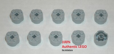 LEGO NEW 2x2 Light Bluish Grey Brick Round (10x) 4211526 Brick 6143 | eBay