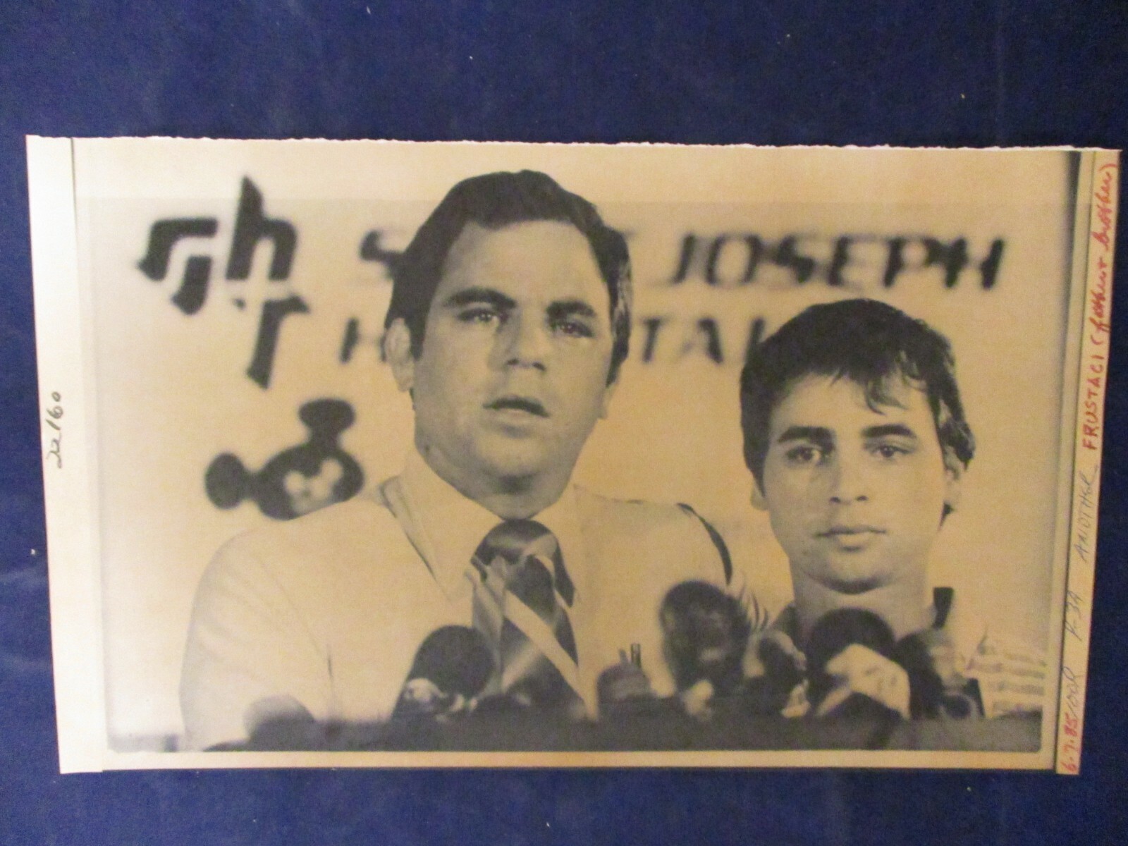 1985 Samuel Frustaci of Quintuplet babies Saint Joseph #2 Wire Press ...