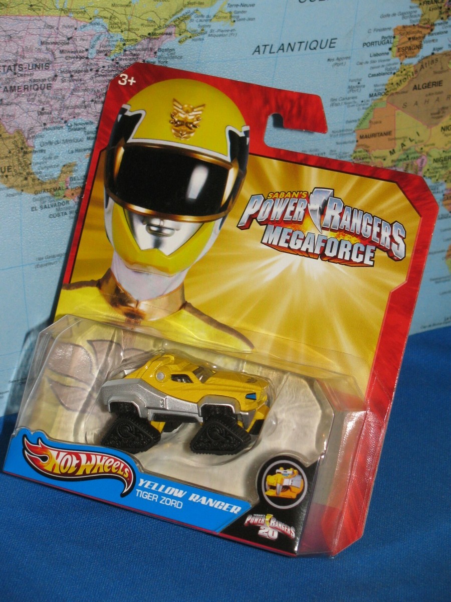 Hot Wheels Power Rangers Megaforce