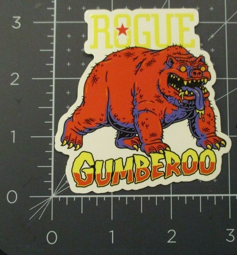 ROGUE BREWING Oregon Gumberoo dead guy STICKER label decal craft beer ...