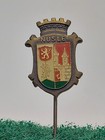 Prague Nusle District Praha 4 Heraldic Crest Coat of Arms vintage pin ...