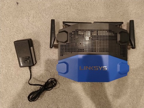 Linksys WRT1900AC 1300 Mbps 4 Port Dual-Band Wi-Fi Router w/ OpenWRT 19 ...