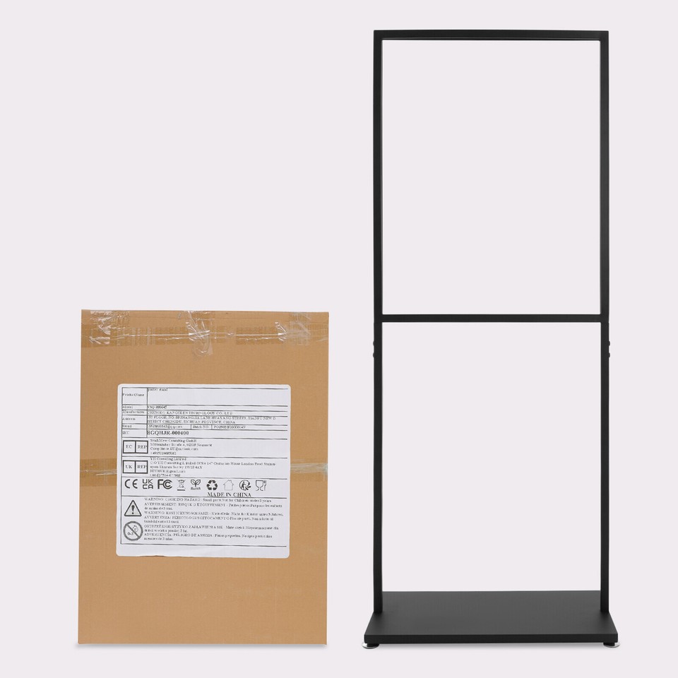 Advertising Display Stand Poster Display Stand Freestanding Display ...