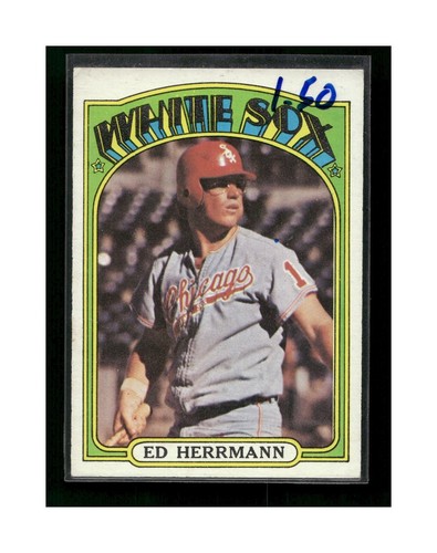 1972 Topps Baseball Card #452 Ed Herrmann | eBay