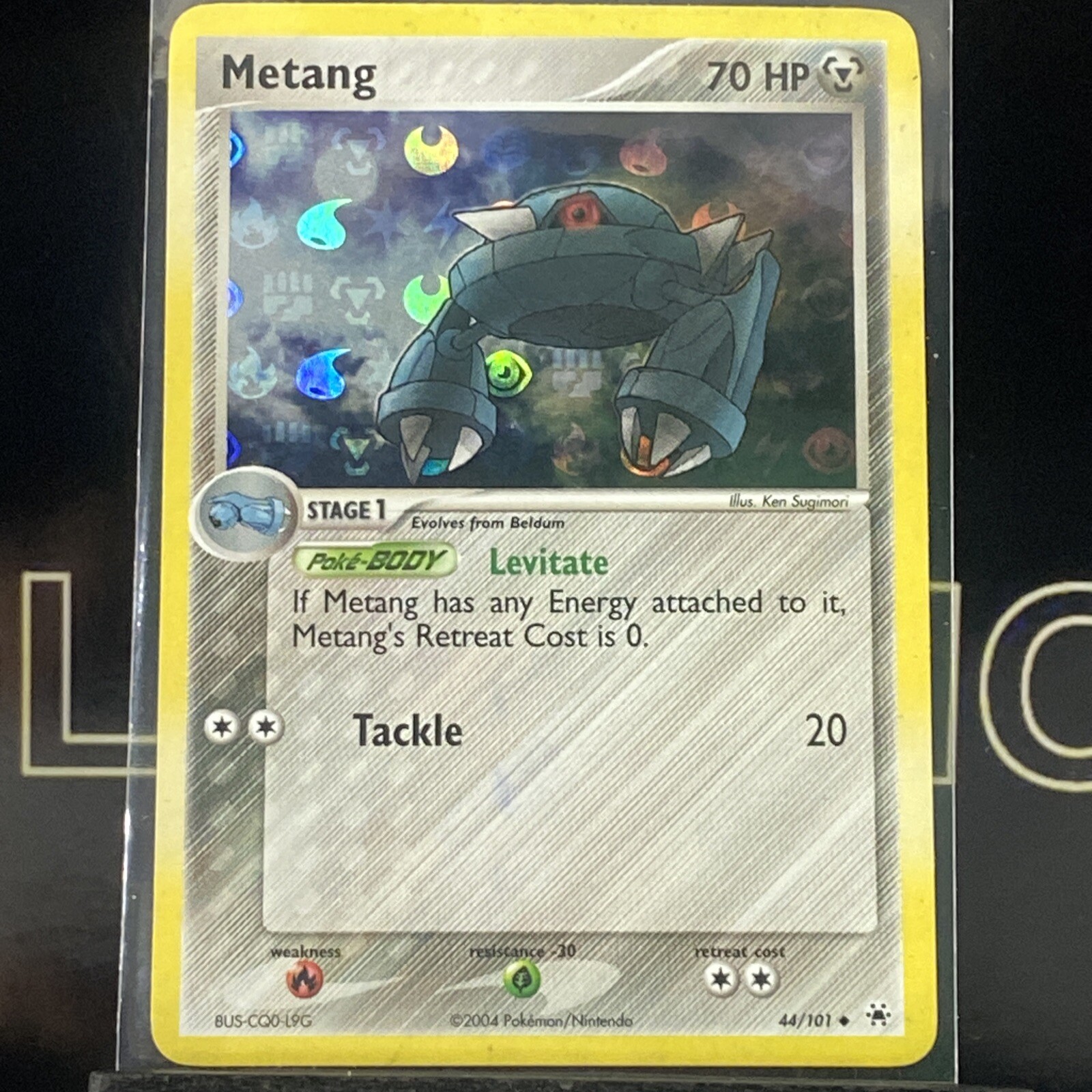 Pokémon TCG Metang EX Hidden Legends 44/101 Reverse Holo Uncommon for ...
