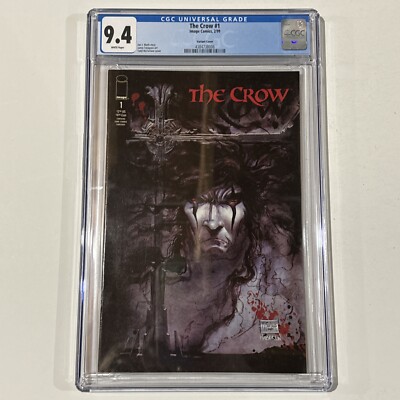 The Crow #1 - CGC 9.4 - 1999 Image - Variant TODD MCFARLANE Cover | eBay